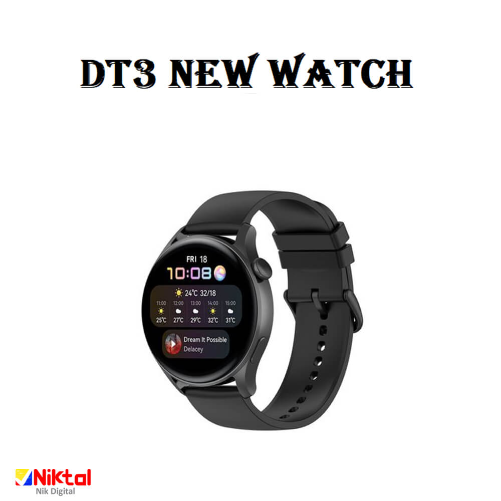 ساعت هوشمند آیجویر مدل DT3 NEW | ضد آب IP67 | مانیتور ضربان قلب ...